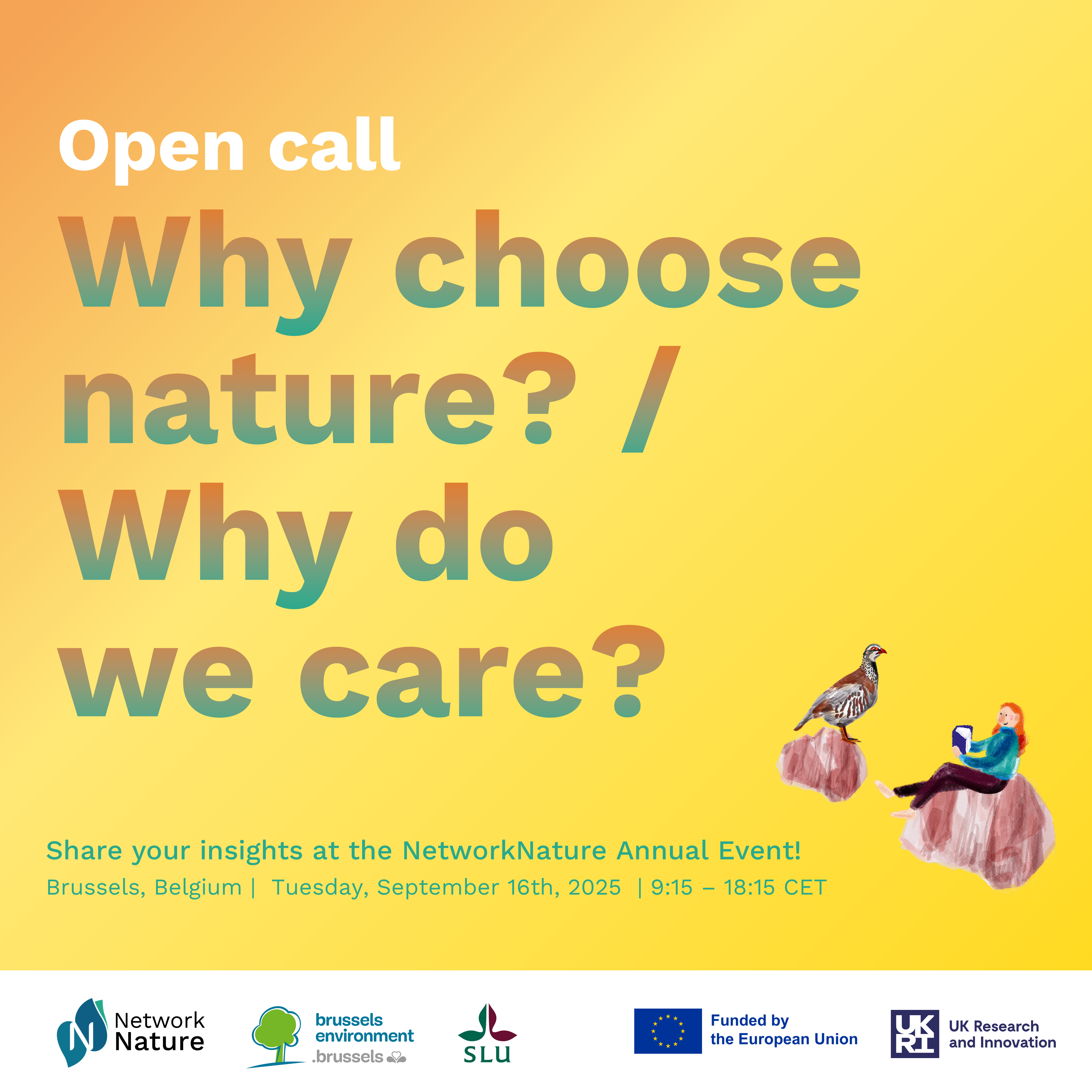 NetworkNature Annual Event 2025 | Why choose nature? Why do we care ...